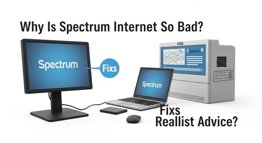 Why Is Spectrum Internet So Bad? Causes, Fixes & Realist Advice